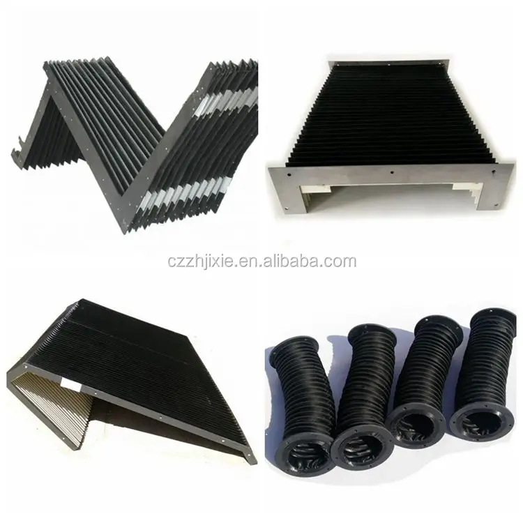 Nylon Fiber Accordion Protection Cnc Linear Dust Cover - Buy Cnc Linear ...