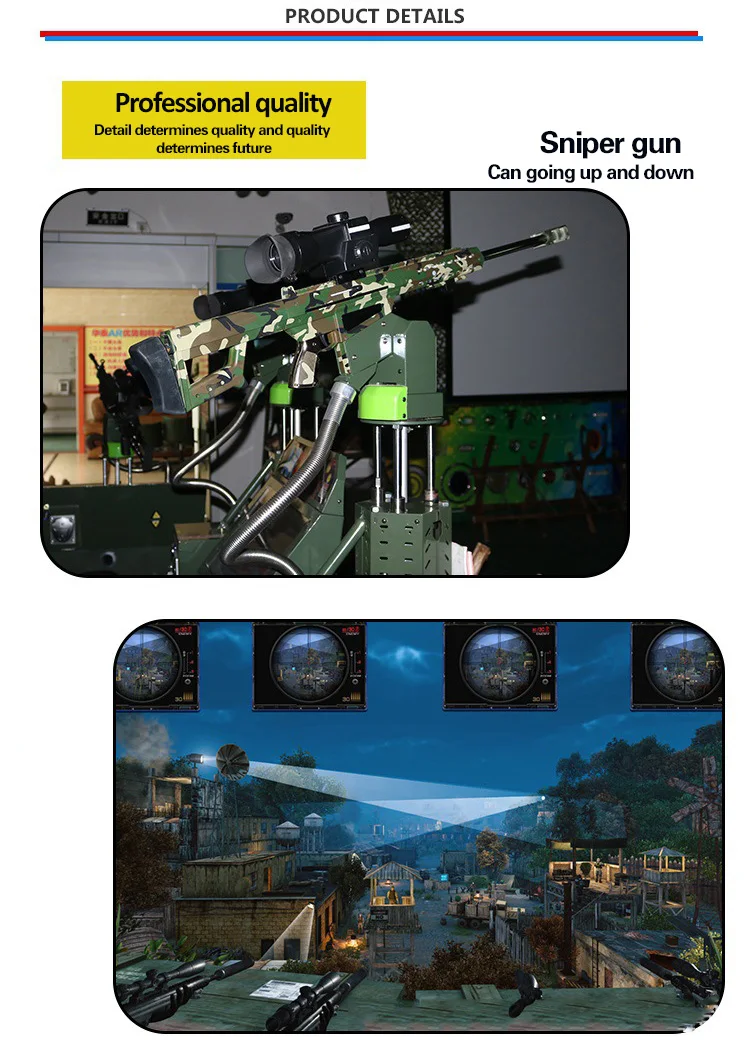 Tactical Shooter Ar Video Game Indoor Target Arcade Shooting Game ...