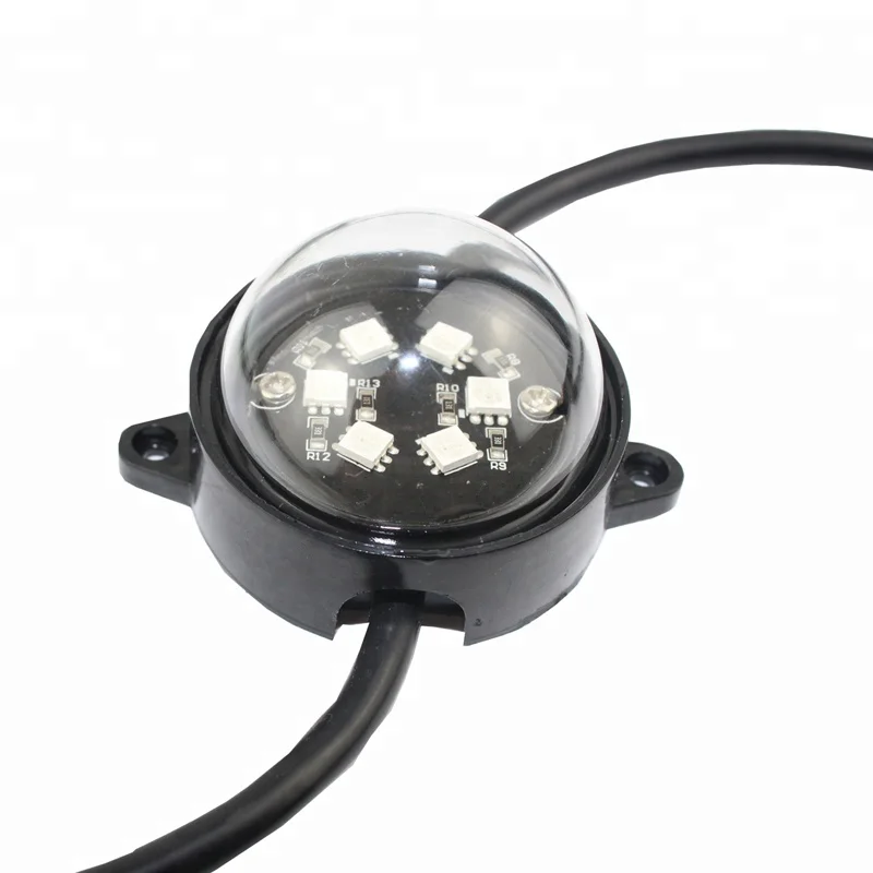 50mm Cube DMX RGB LED Pixel Light WS2811 - 50000h Lifespan