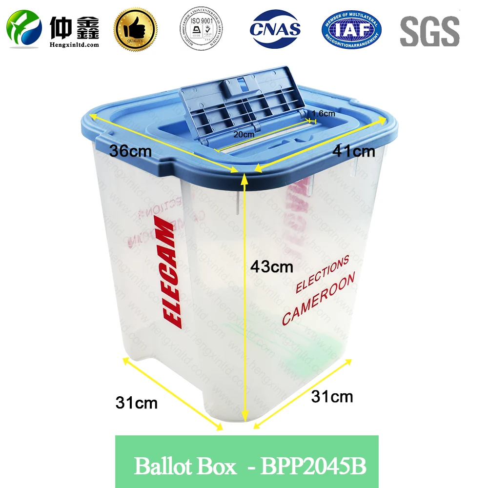 86L Election Ballot Boxes - Secure, Transparent, Customizable
