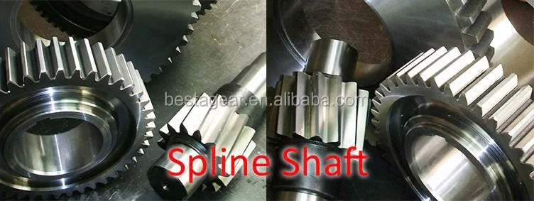Difference Between Spline And Gear - Buy Difference Between Spline And ...
