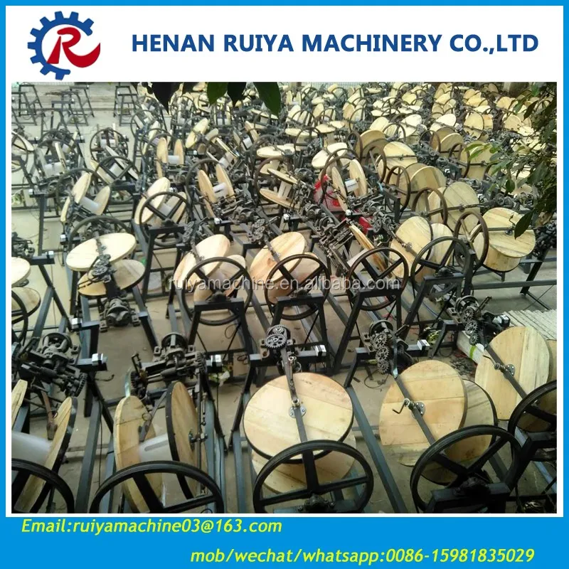 Automatic And Manual Rice Straw Rope Machine/rope Making Machine/hay ...