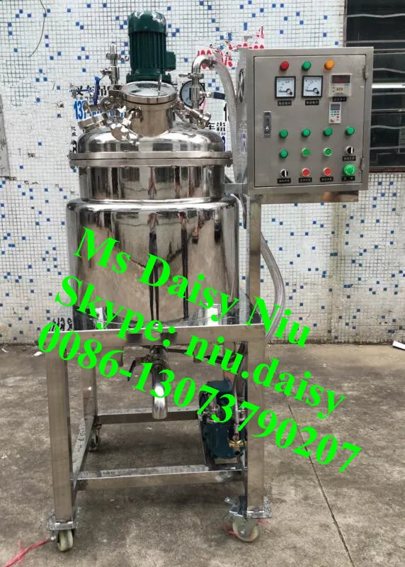 Vacuum Syrup Mixer Machine/chocolate Sauce Mixing Tank/salad Dressing ...