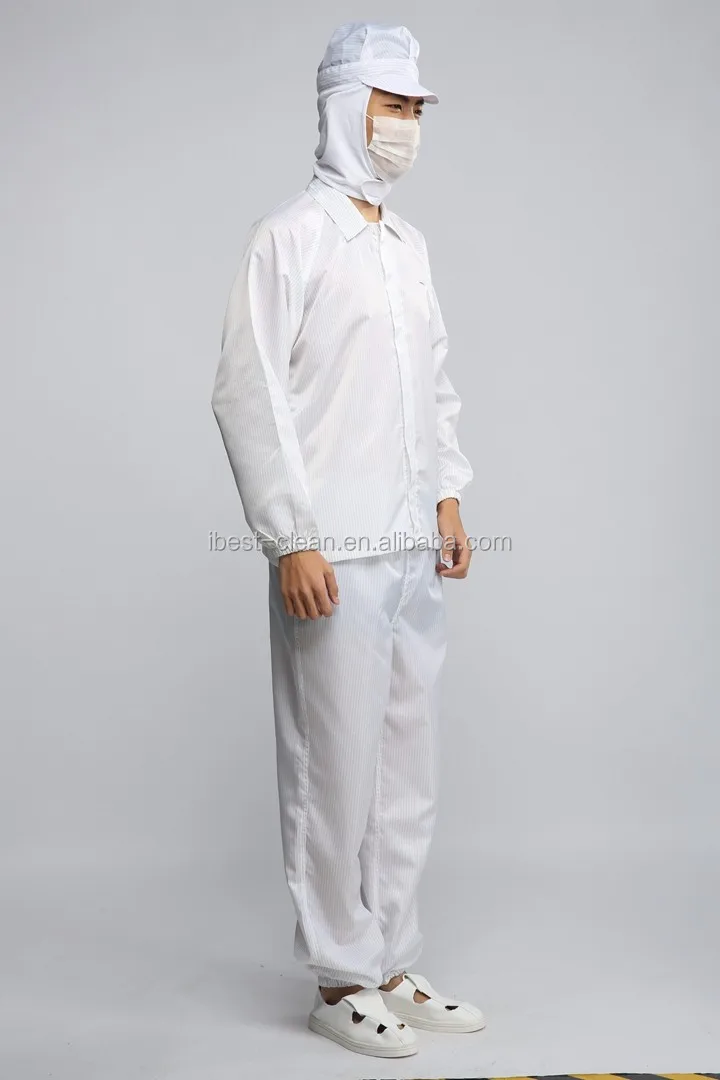 Cleanroom Smock For Electronic Semiconductor And Food Factories - Buy ...