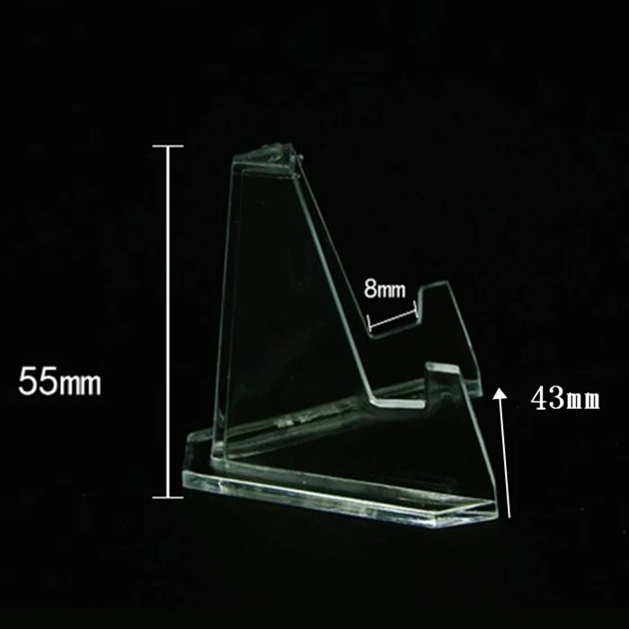 Transparent Souvenir Medal Acrylic Holder Mini Coin Easel Acrylic Medal ...