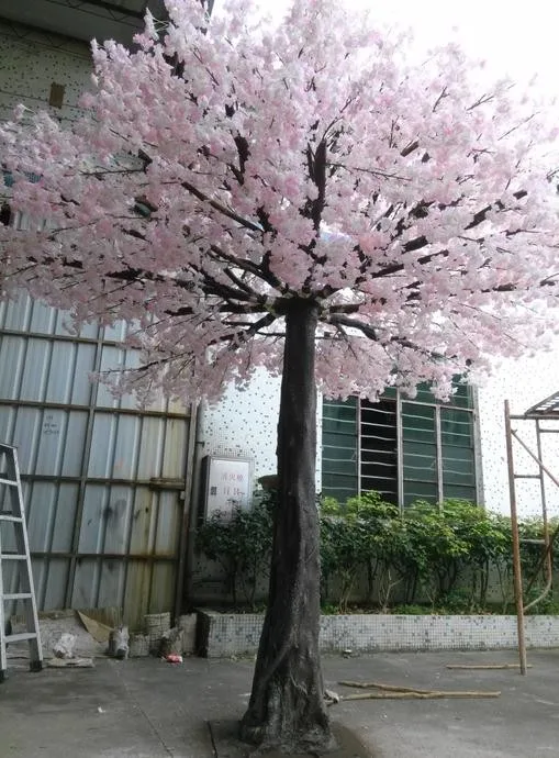 Large Plastic Trees - High Simulation Artificial Cherry Blossom