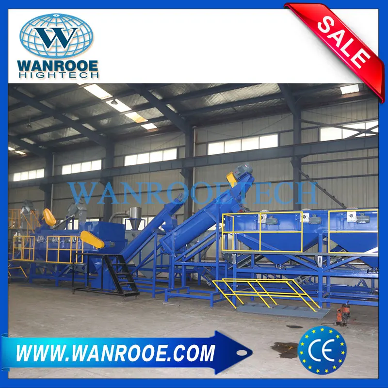 Plastic Recycling PP PE Film Washing Line - Automatic & Efficient