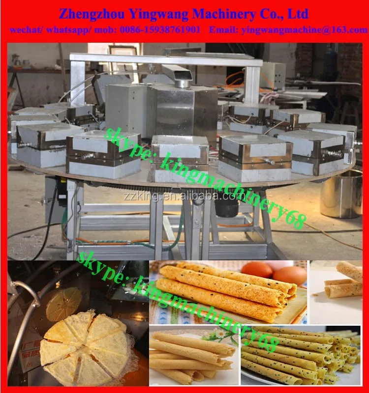 Egg Roll Wrapper Machine - Buy Egg Roll Filling Snack Food Machine,Egg ...