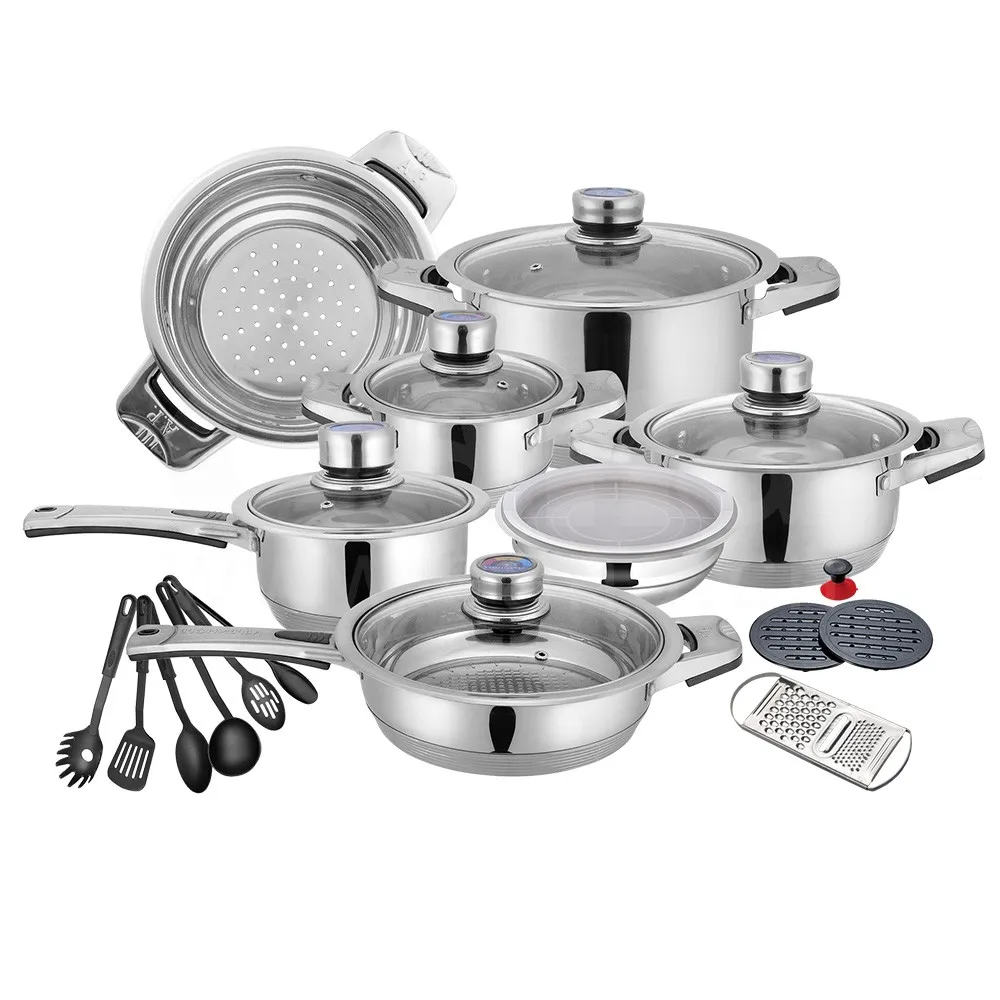 Qana Factory Wholesale Oem Germany Style 19pcs Kitchen Tools Stainless ...