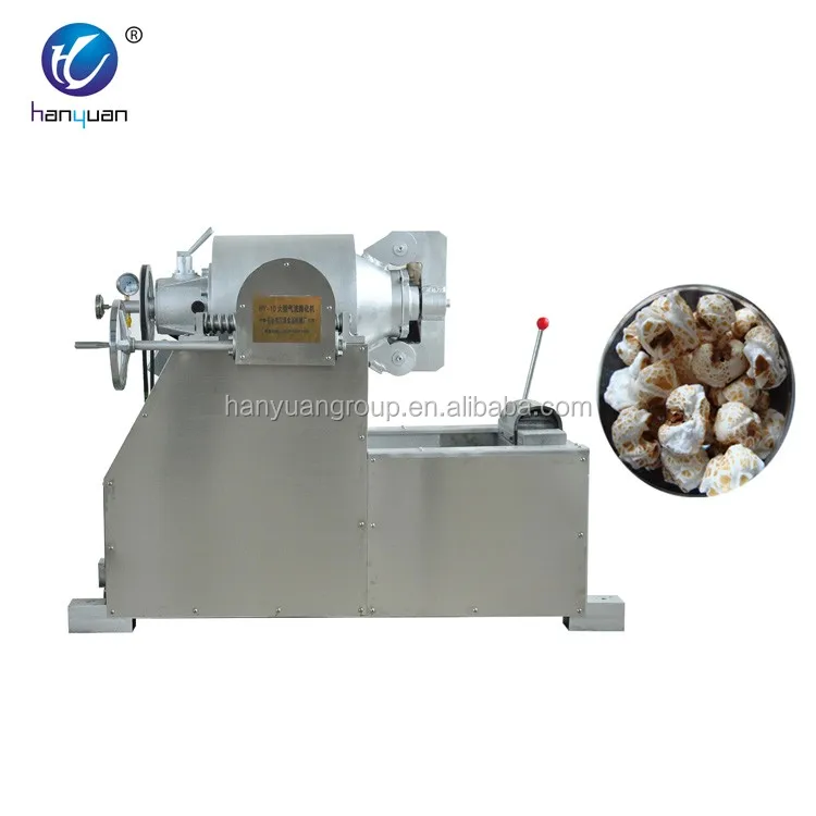 Large Air Flow Cereal Puffing Machine For Cereal Bar - Buy Large Air ...