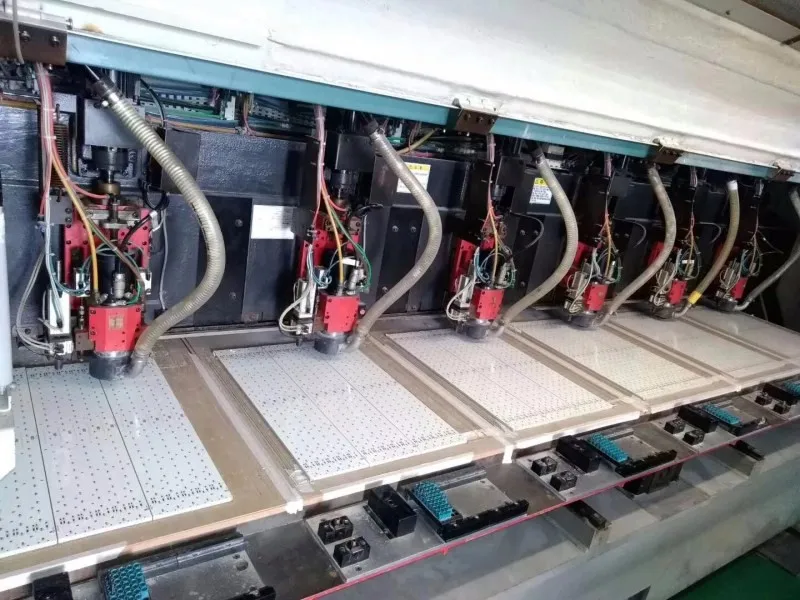 High Speed Automated Cnc 6 Spindles Single Sided Double Sided Multi Layer Used Pcb Drilling ...
