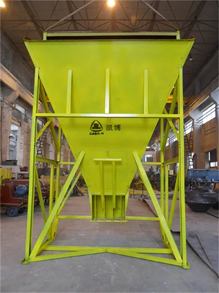 1000l To 3000l Horizontal Rectangle Concrete Bucket Concrete Kibble ...