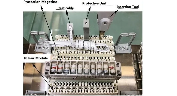 LSA Krone 2 Pole Test Cord 1.5m with RJ12 Connector - OEM | Wholesale