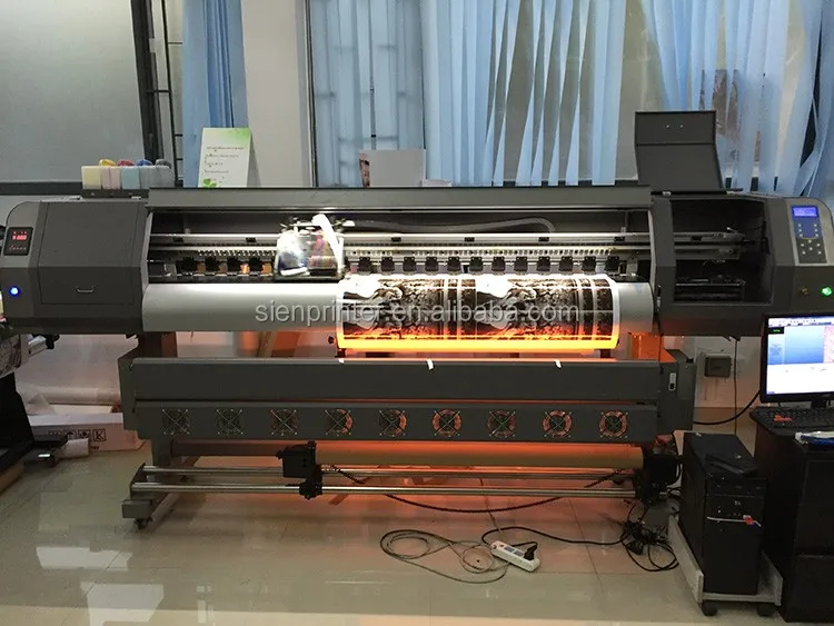 6 Feet Large Format 1.8 Meter Print Width Dx5 Head Banner Cloth 4 Color ...