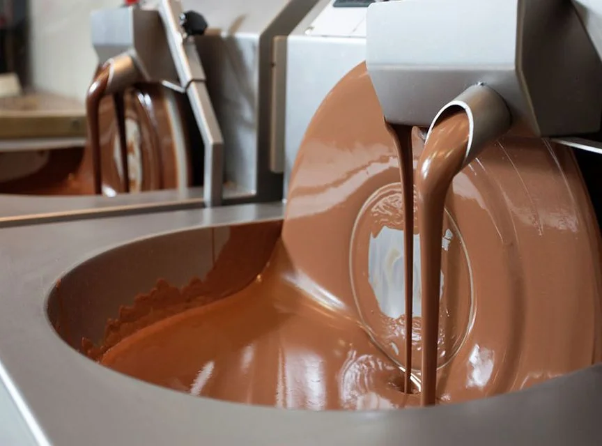 Handmade Continuous Chocolate Enrobing Molding Automatic Chocolate ...