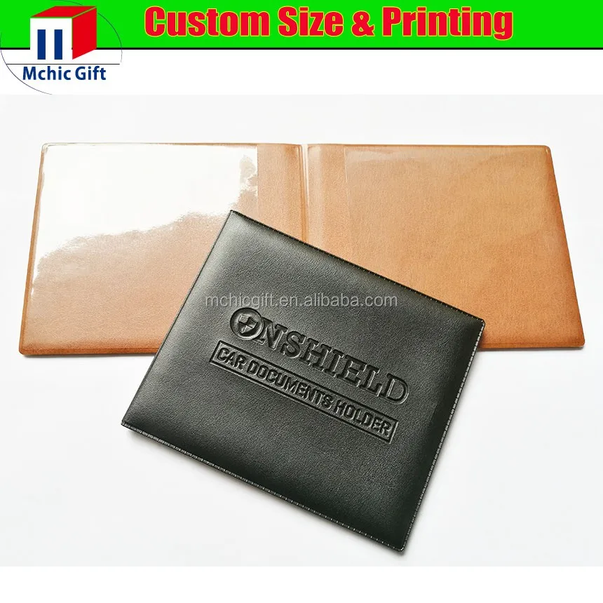 Customized Cheap Pvc Auto Document Wallet,Auto Insurance Wallet - Buy ...