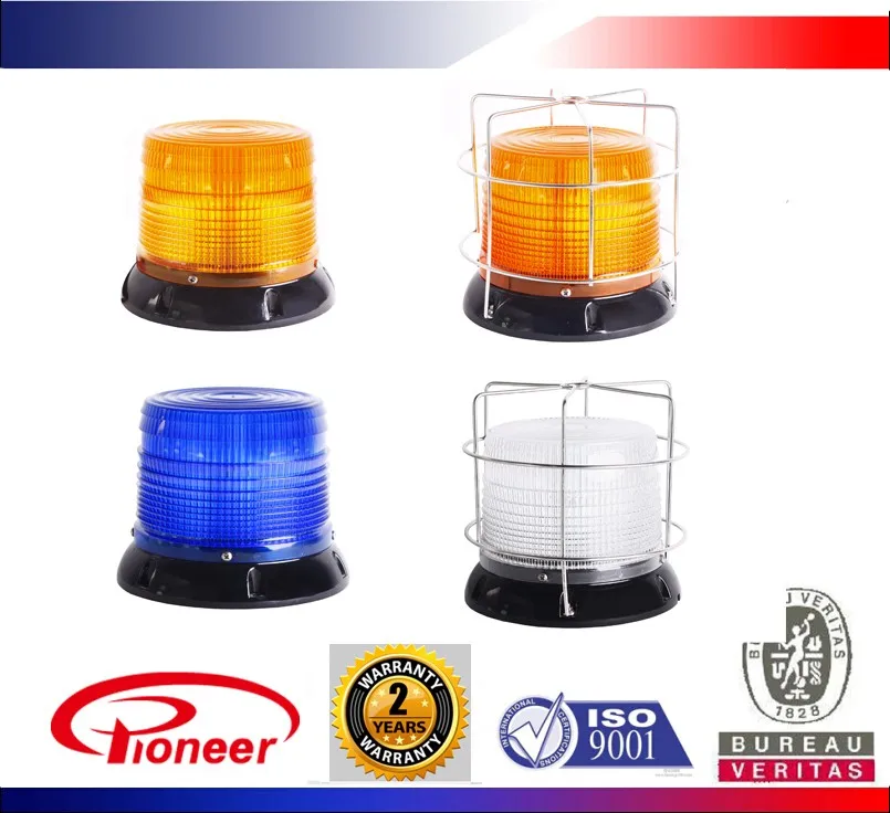 Led Warning Beacon,12v/24v Magnetic Red/blue/amber Led Warning Beacon ...