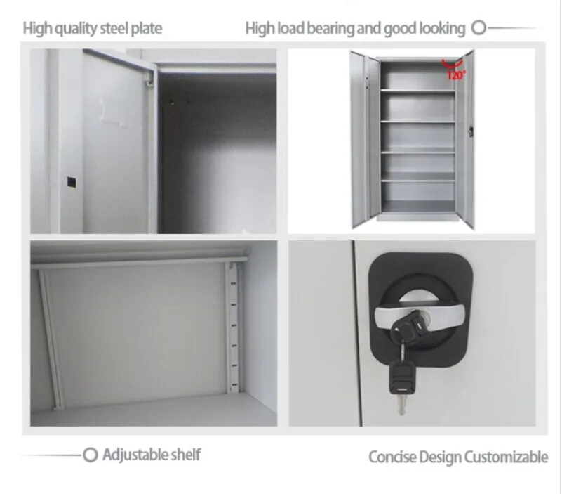 Unique With Inner Safe Box Metal Wardrobe Locker Storage Filing Cabinet ...