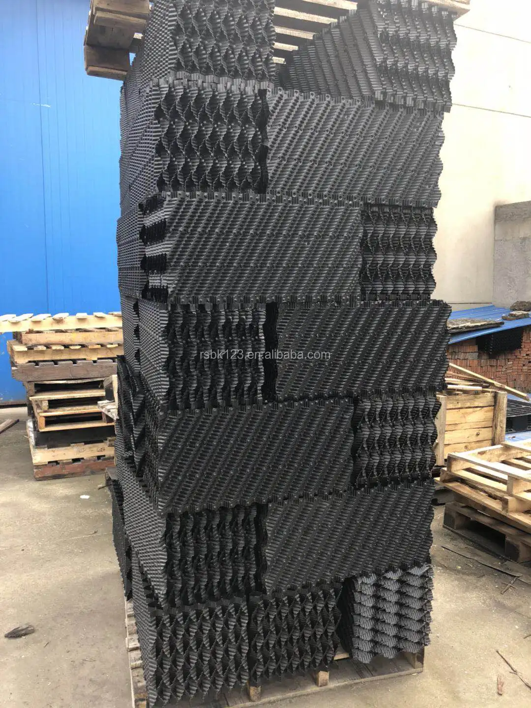 Pvc Fill For Water Cooling Tower Plastic Honeycomb Pvc Infill Media ...