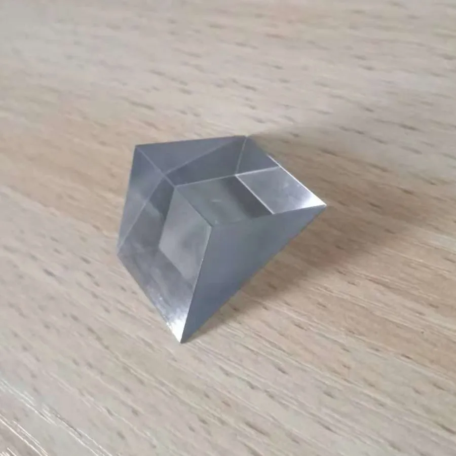 Optical Glass 90 Degree Mirror Right Angle Triangular Prisms Lens With ...