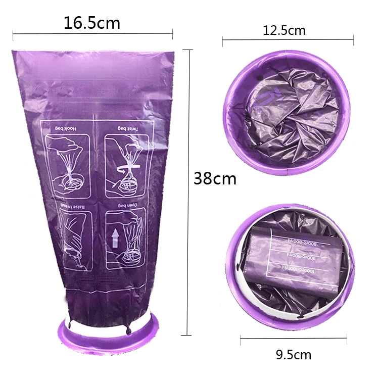 Disposable Purple Vomit Throw Up Bag For Airsickness Bag Hospital Vomit ...