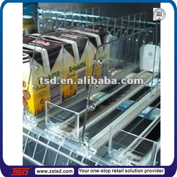 Factory Supply Display Product Shelf Pusher System,Spring Loaded Shelf ...
