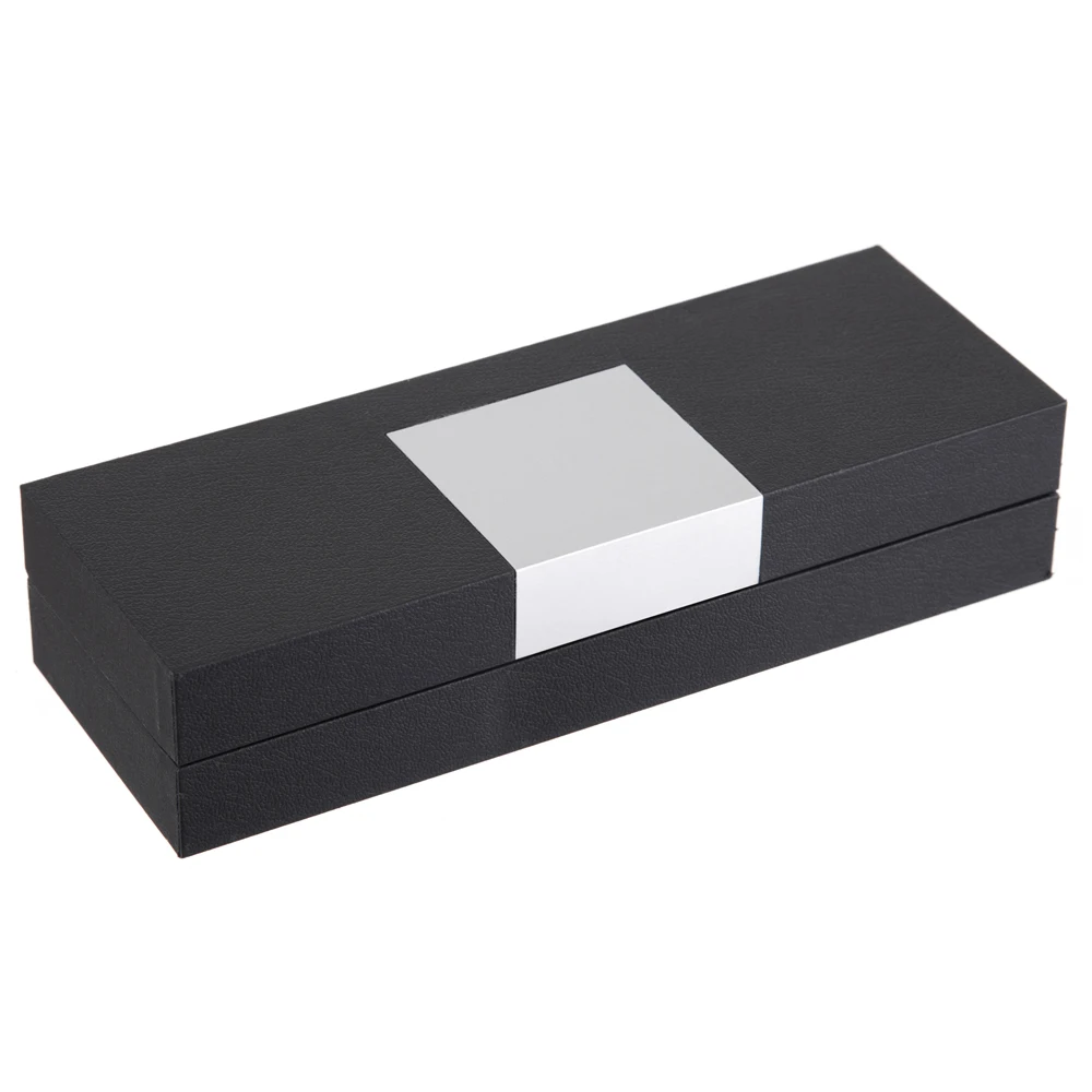 Triangular Pen Gift Box W/ White Satin Cushion Triangular Card Gift Box ...