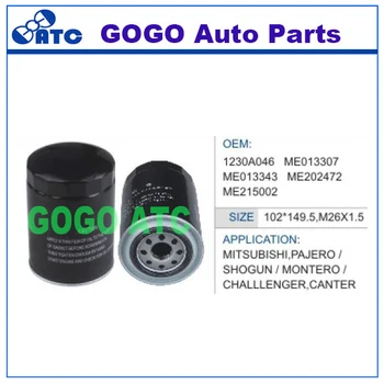 Oil Filter For Mitsubishi Pajero Oem 1230a046 Me013307 Me013343 ...