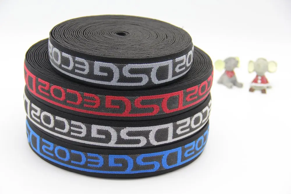 Wholesale Custom Printed Logo Patterned Polyester/nylon Woven Strap ...