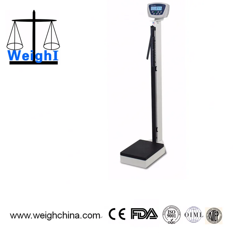 WeighI BMI Adult Weighing Scale Heavy Duty Waist-High Digital Scale ...