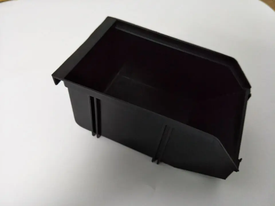 Cleanroom Packing Bin Black ESD Plastic Storage Box /B004 Components ...