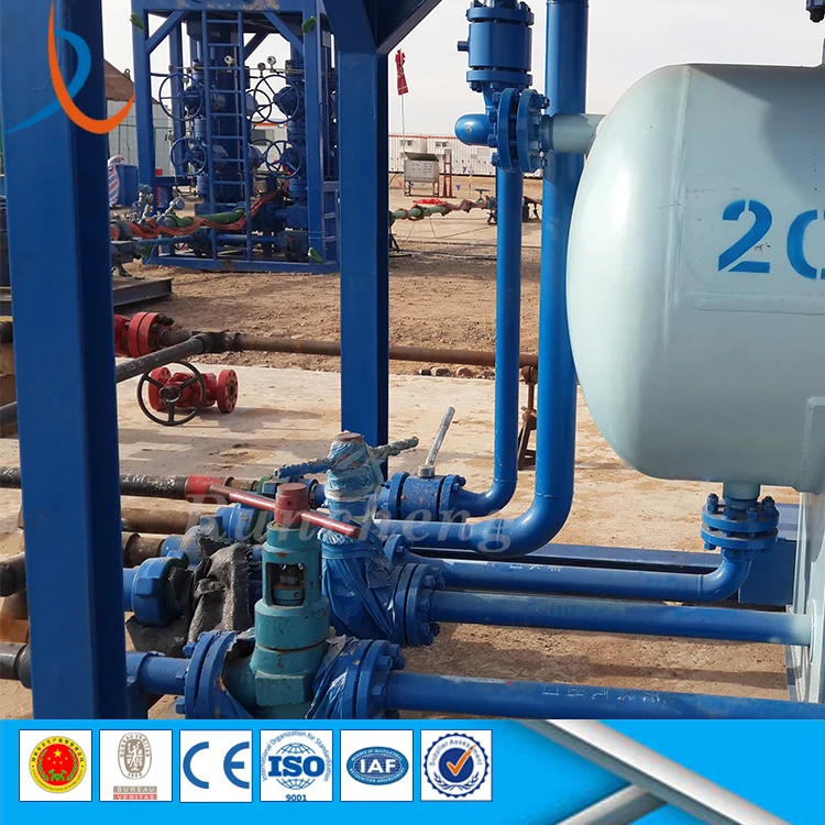 Oilfield Petroleum Equipment Gas Water Well Test 3 Phase Separator ...