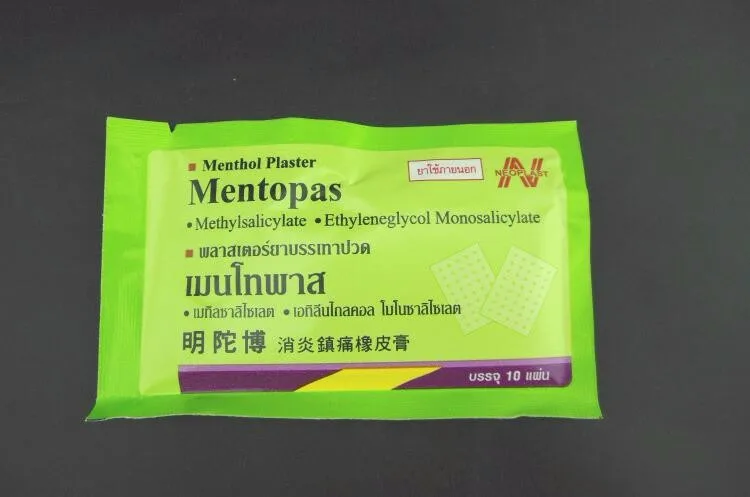 Thailand Mentopas Inflammatory Pain Relief Plaster For Neck / Muscle ...