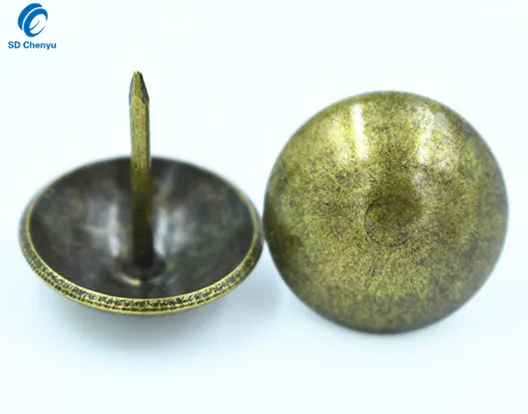 22mm Antique Bronze Iron Round Dome Head Nails for Sofa Decorative