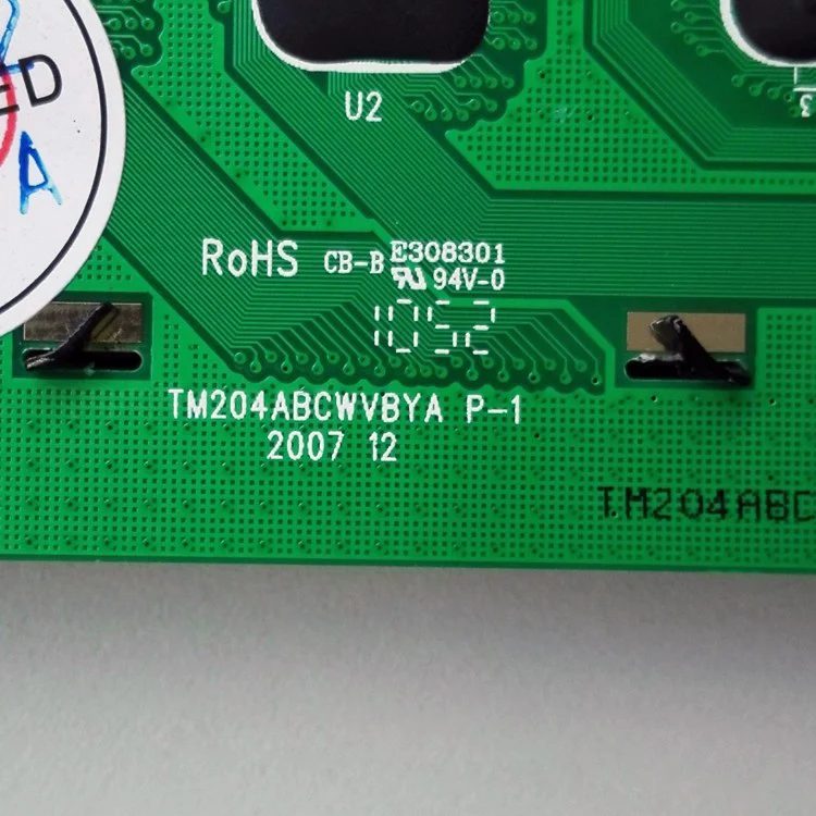Mono LCD Display Module TM204ABCWVBYA - STN-LCD for Industrial ...