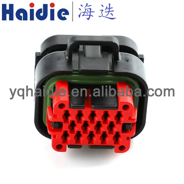 Haidie 14 Pin Ampseal Female Waterproof sealed Auto Electrical ...