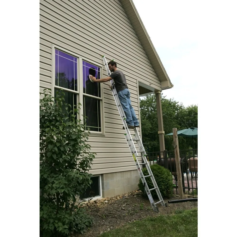 SOYOUNG Ladder - Versatile 3 Stage Aluminum Long Ladder