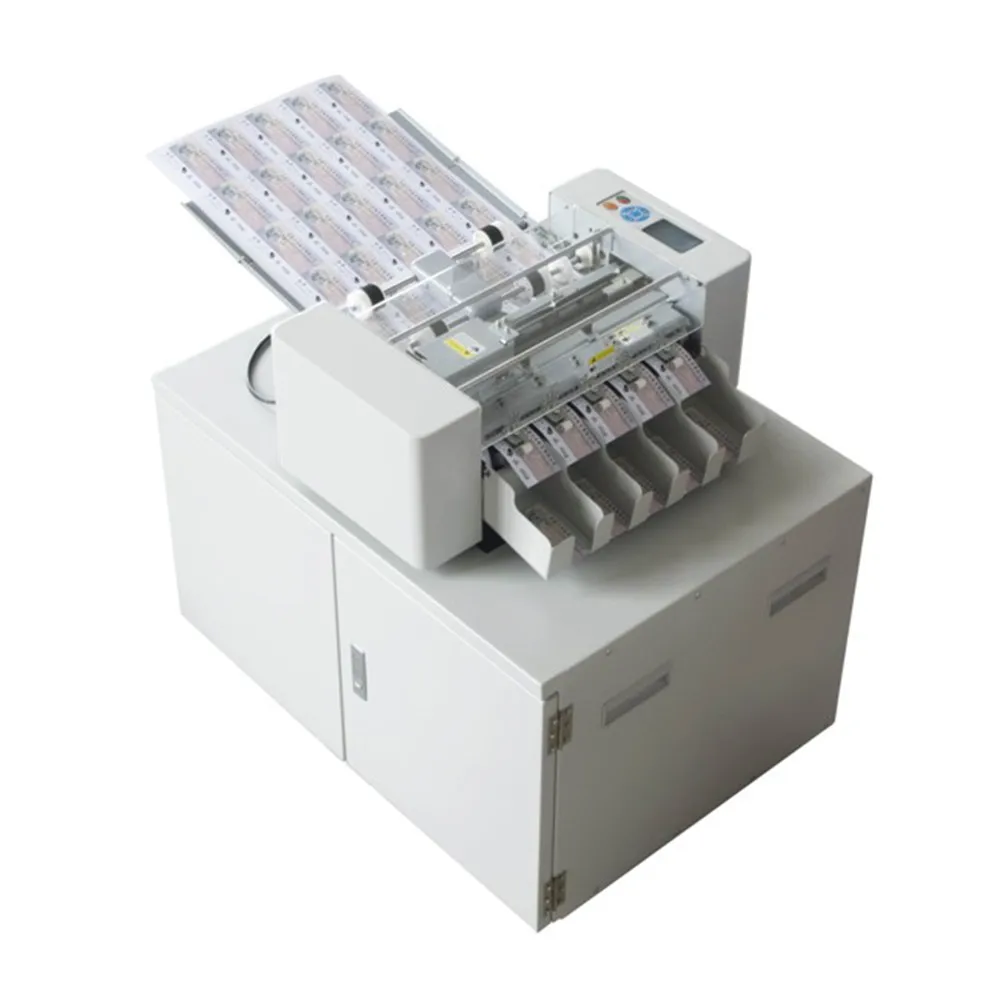 Fully Automatic Business Card Cutter ID Card Cutting Machine for ...