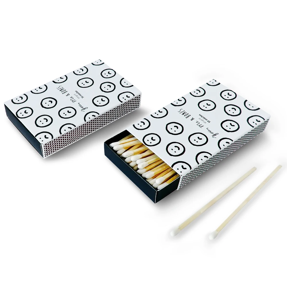 10cm Candle Box Uv Embossing Colored Matches Long Matches Custom ...