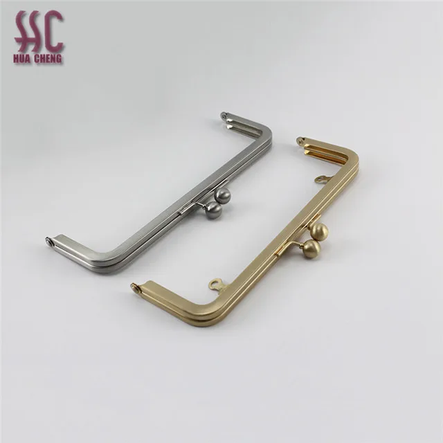 Promotional 8x3 Inch Metal Purse Frame Kiss Lock Bag Frame