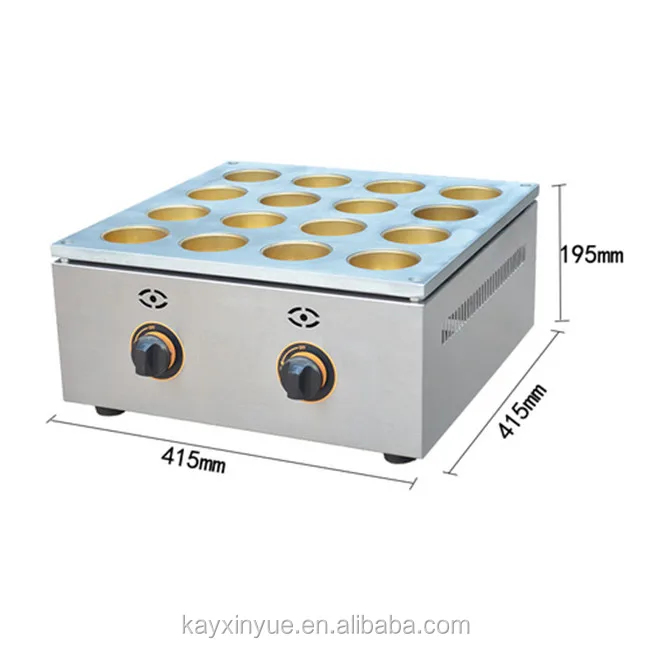 Taiwan Red Bean Cake Machine - 16 Holes Fully Automatic Maker for ...