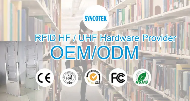 Long Range Library Management RFID HF Gate for ISO15693