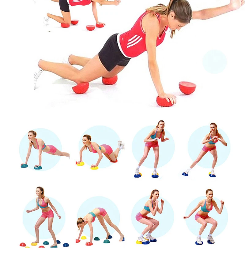 High Quality Pvc Dome Balance Dome Ball Foot Massage Dome Ball ...