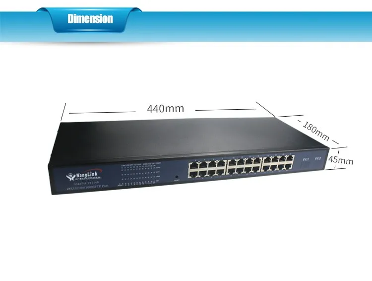 10/100/1000m Sfp Optic Fiber 24 Ports Fiber Ethernet Switch - Buy 24 ...