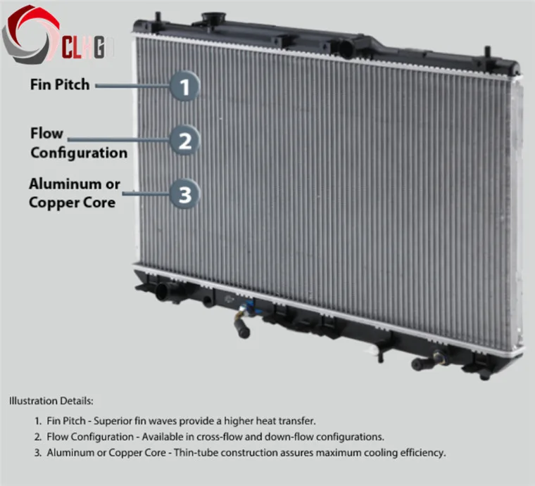 96553243 Radiator For For Chevrolet Optra Auto Radiator Dae Woo ...