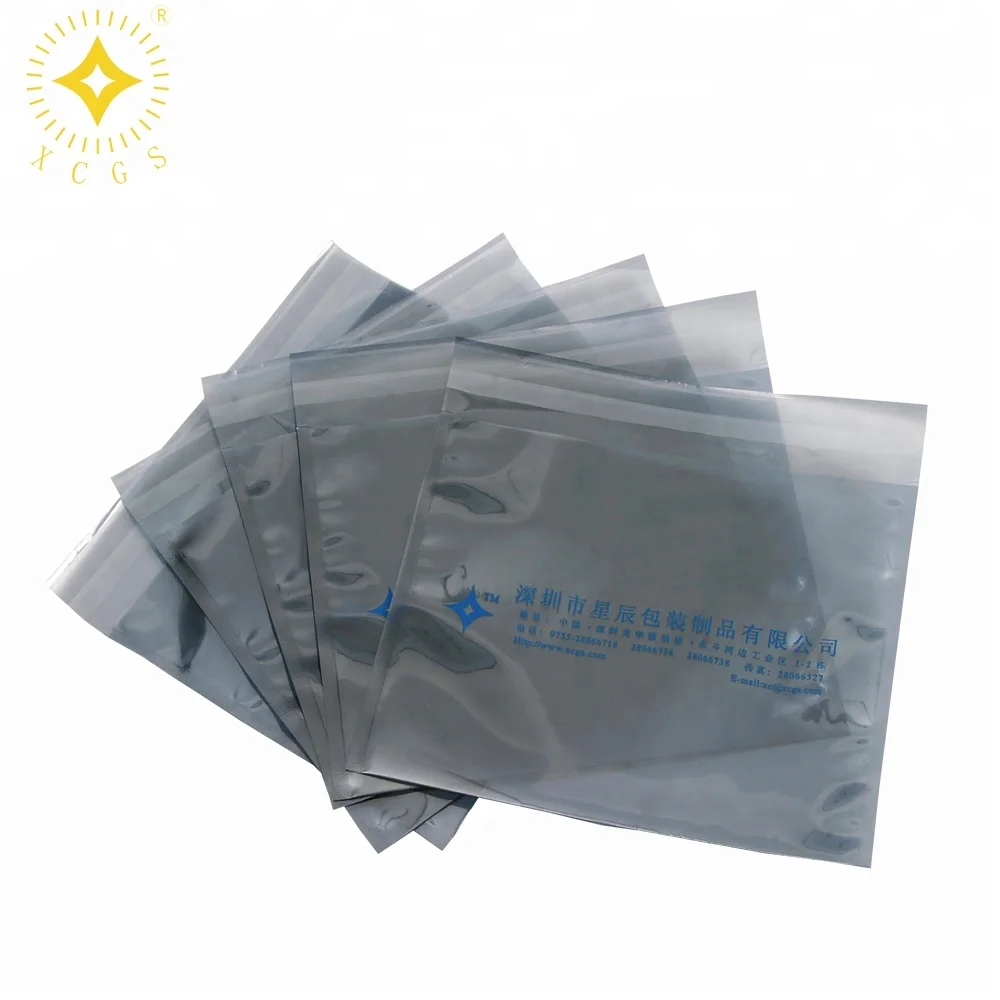 Anti Static Bag /emi Esd Shielding Film Packaging Material/custom Smell ...