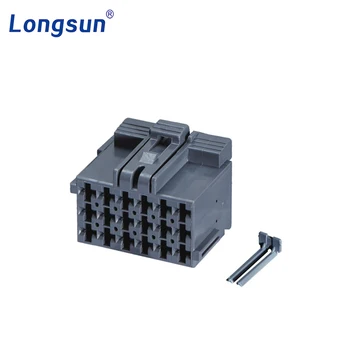 18 Pin 1-967624-1 / 967634-1 Automotive Pcb Wire Harness Plug Connector ...