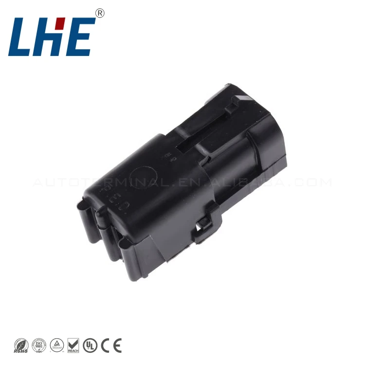 Delphi 12015024 Pbt-gf20 4-poliger 4-poliger Kfz-Steck verbinder Kupfer ...