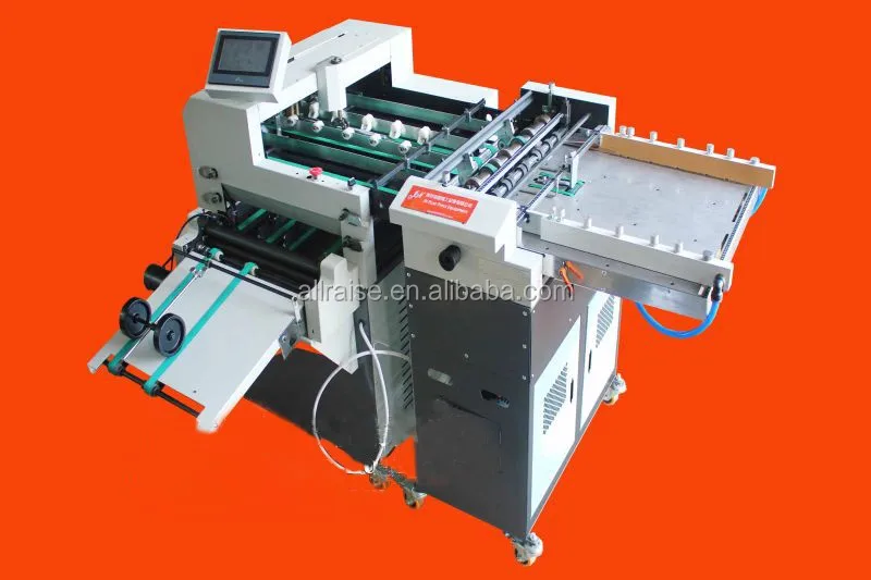 Automatic Creasing And Folding Machine With Air Suction Mufti ...