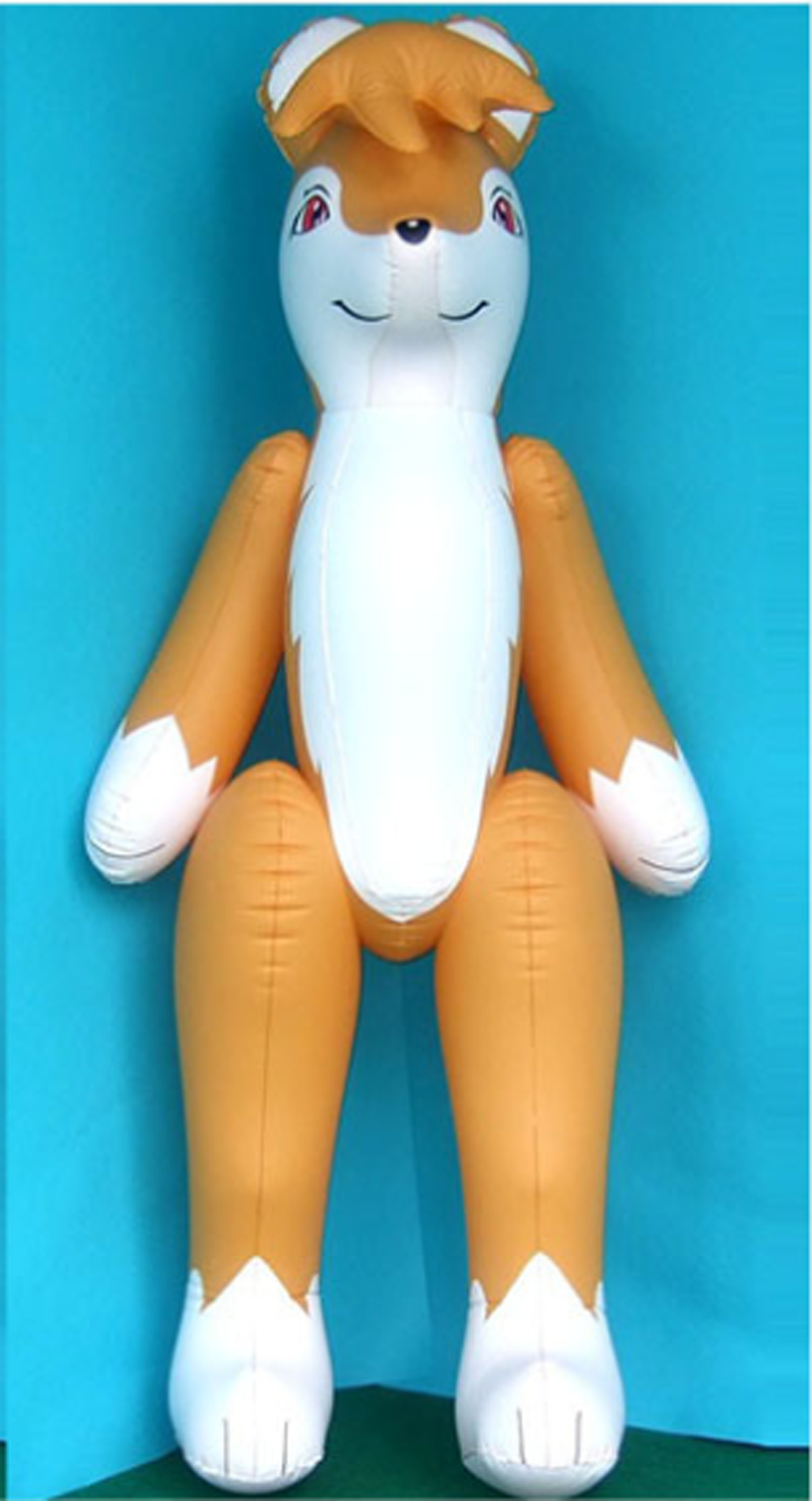 Inflatable Fox Cartoon Character - Fun and Entertainment